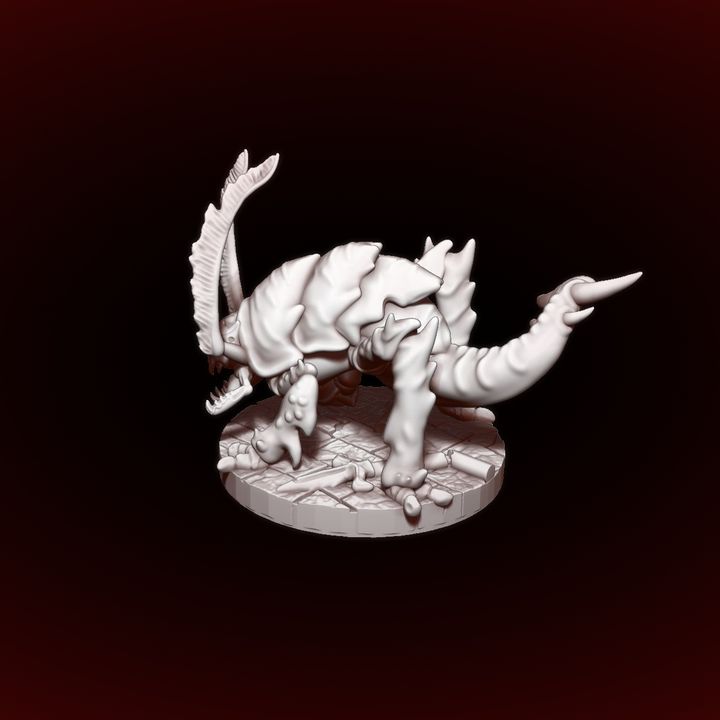 3D Printable Rust Monster | Presupported by Wicked Wizard Labs